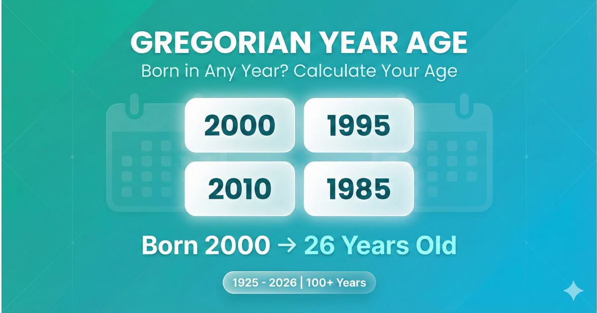 How old is someone born in 1958? - Age Calculator